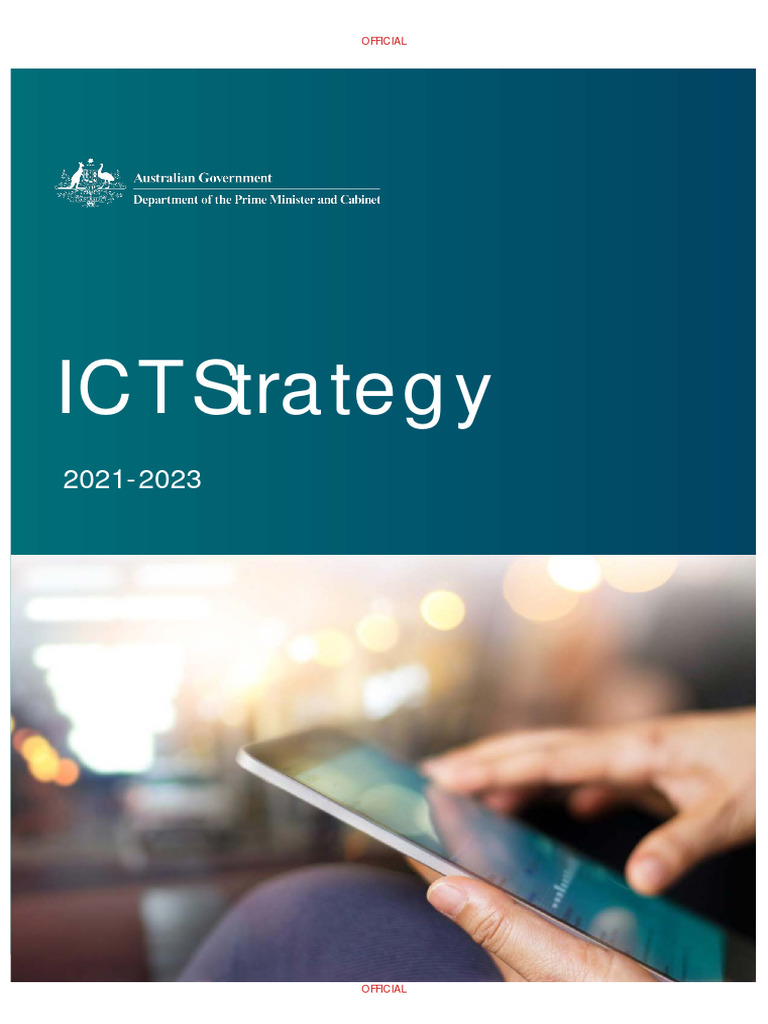 20-032-ICT Strategy 2021-2023 | PDF | Cloud Computing | Information And ...