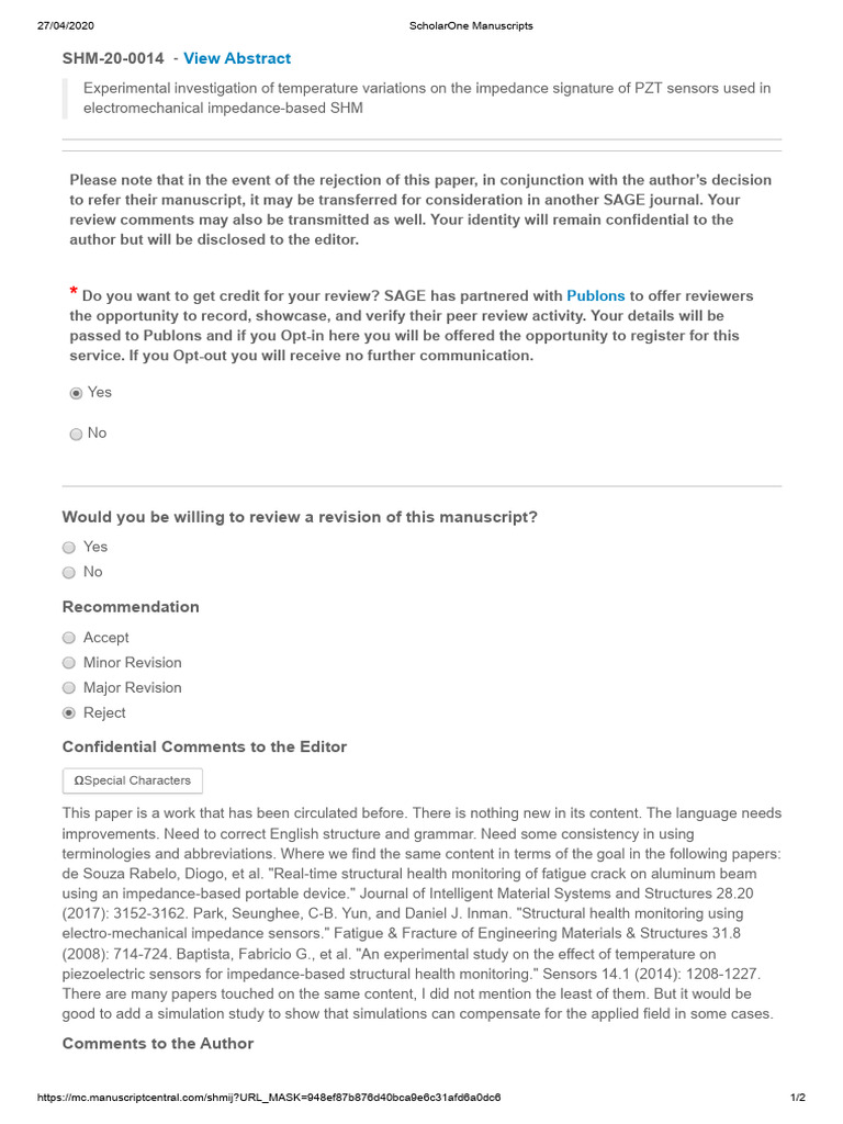 ScholarOne Manuscripts | PDF