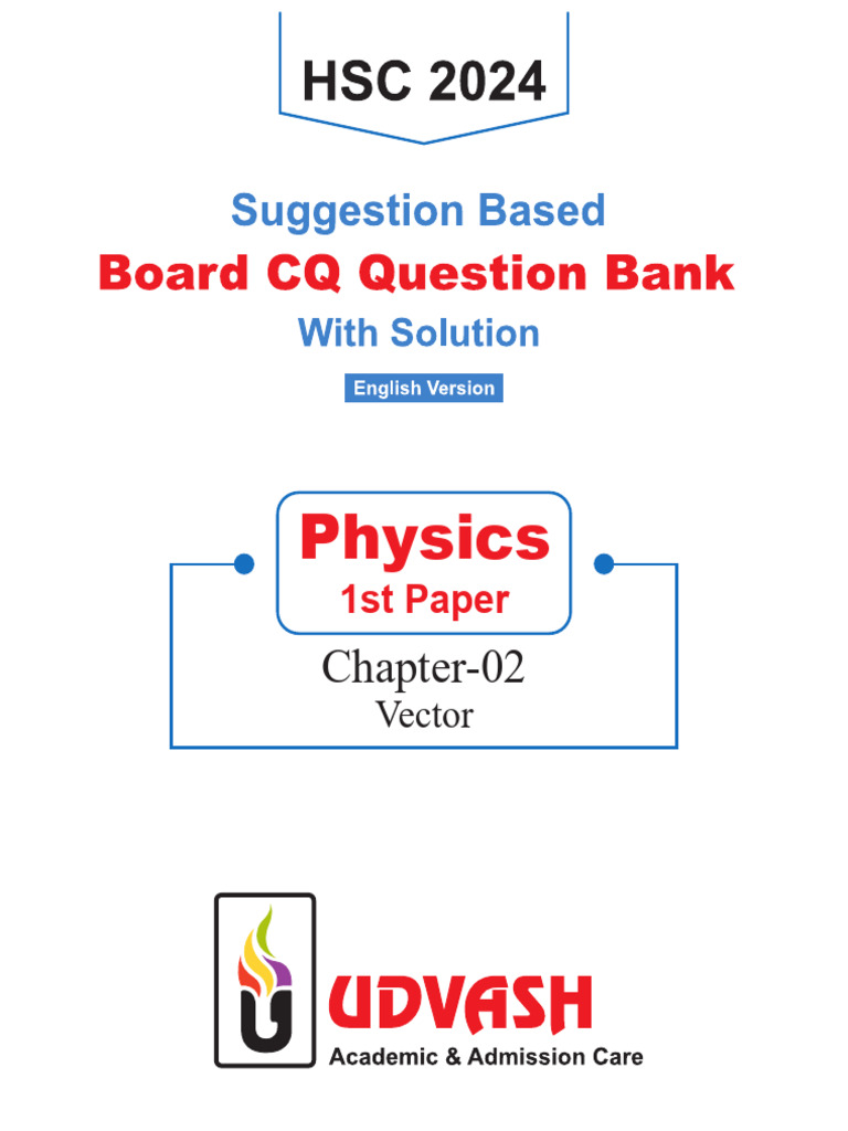 Vector Analysis in Physics: Chapter 2 | PDF | Euclidean Vector | Angle