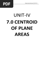 Centroid of A Body - Engineering Mechanics Questions and Answers | PDF ...
