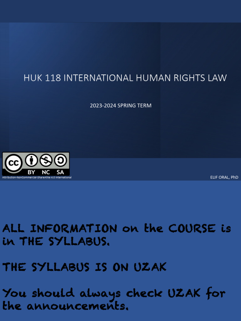 1 history of IHRL | PDF | Human Rights | Government