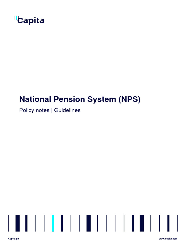 National Pension Scheme - Process Note - v1 | Download Free PDF ...