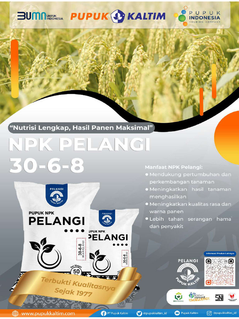 Brosur NPK 30-6-8 | PDF