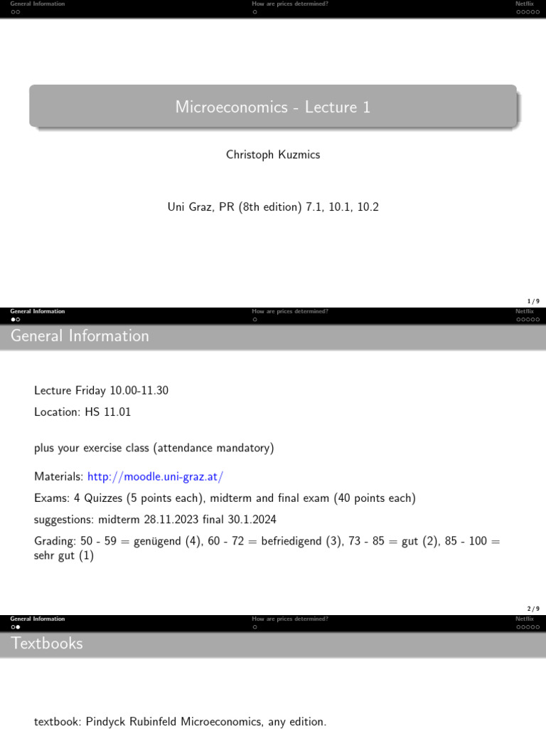 Micro 1 | PDF | Prices | Opportunity Cost