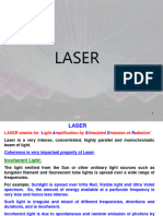 Understanding Laser Principles and Applications | PDF | Laser | Emission Spectrum