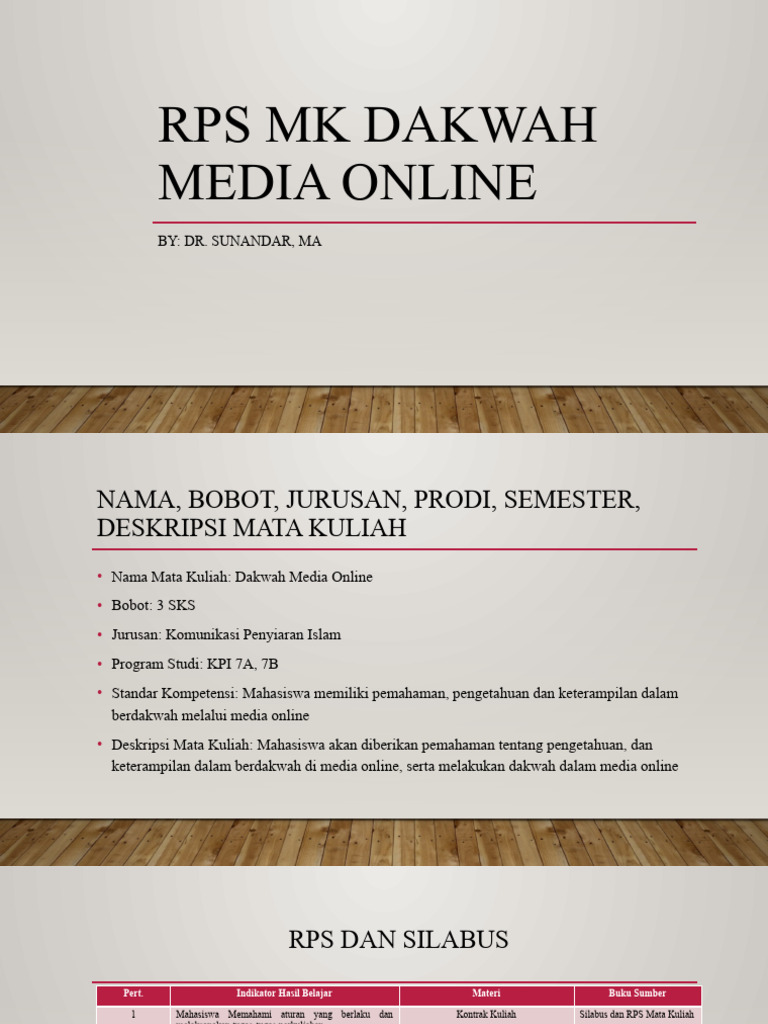 RPS MK Dakwah Media Online | PDF