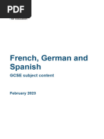 Goethe A1 German Syllabus | PDF