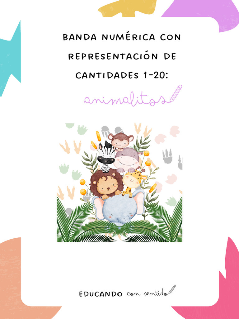 Banda Numérica 1-20 para Educación Infantil | PDF