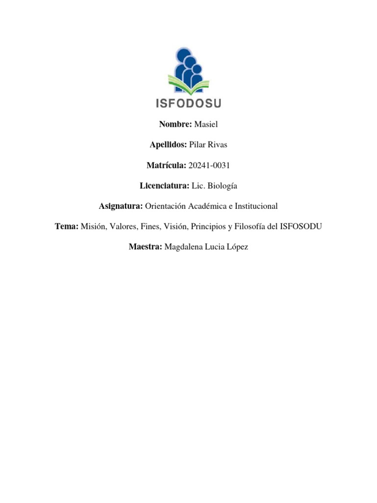 Infografia y Video ISFODOSU | PDF