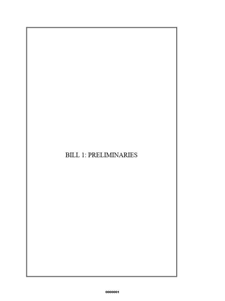 Boq For Main Building of Proposed Kitchen Restaurant 2 | PDF | Concrete ...