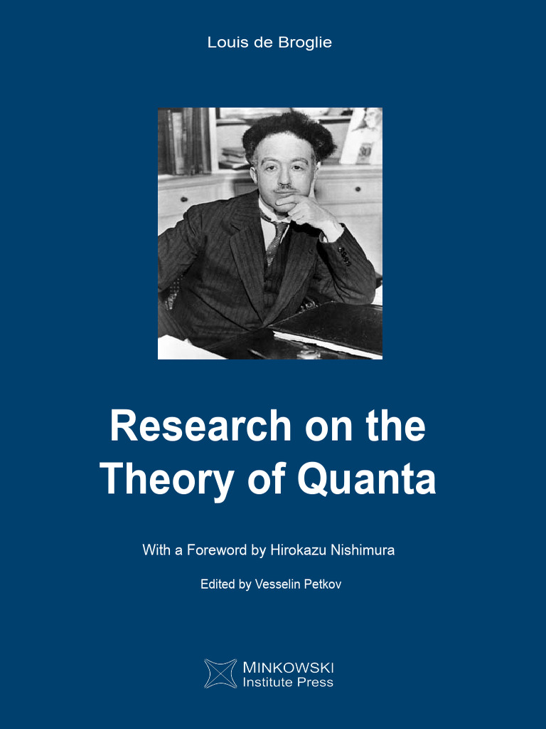 De Broglie's Quantum Theory Insights | PDF | Quantum Mechanics | Light