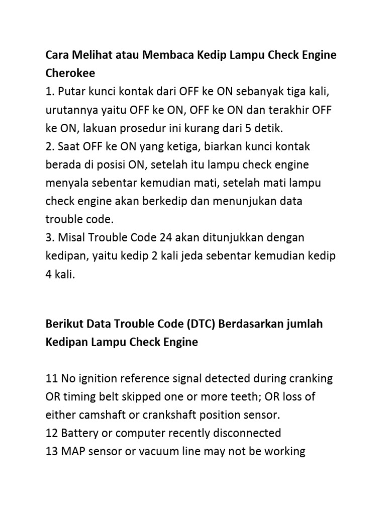 DTC Cherooke | PDF | Relay | Throttle