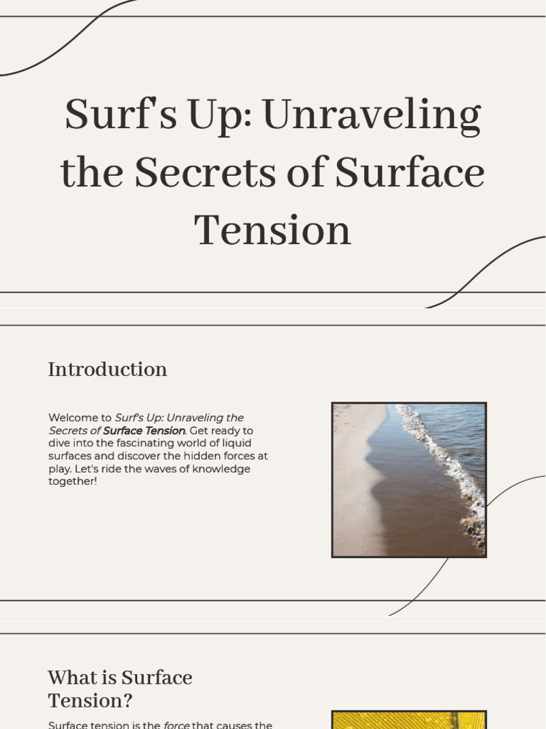 Chemistry Project | PDF | Surface Tension | Liquids