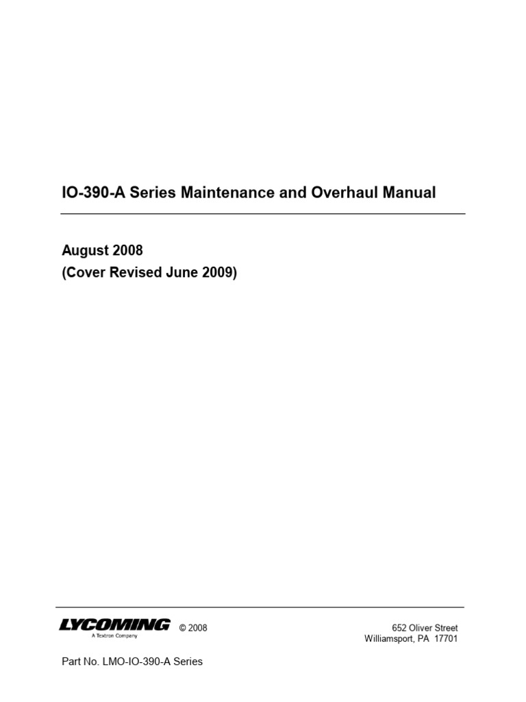 Lmo Io 390 A1a6 | PDF | Internal Combustion Engine | Piston