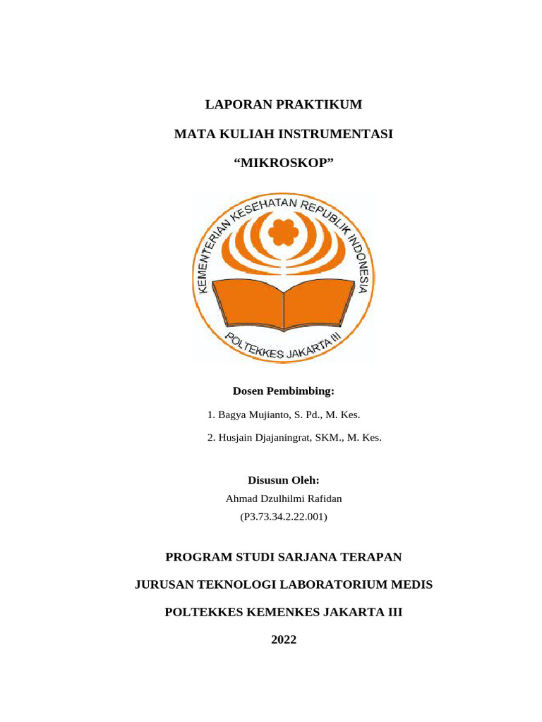 Laporan Praktikum Pengenalan Mikroskop | PDF