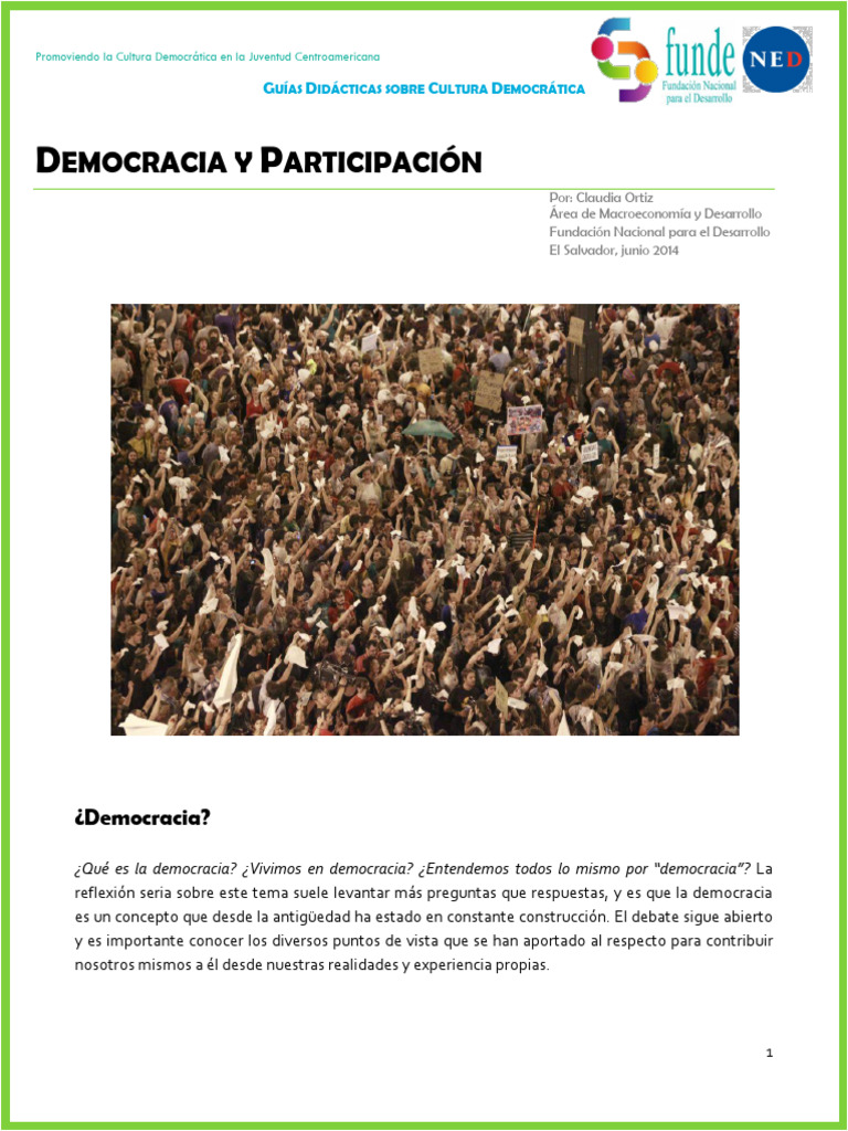 Democ Part | PDF | Democracia | Ideologías políticas