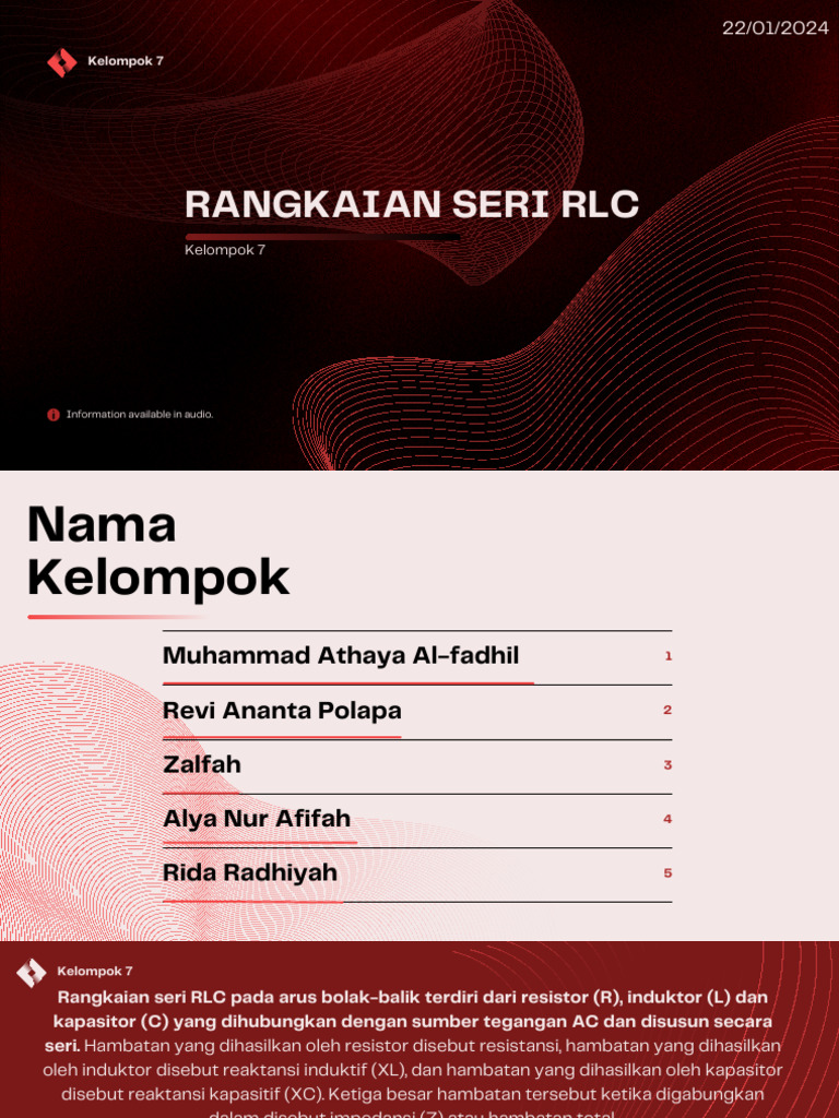 Blank Company Profile Business Presentation in Black Red Abstract Tech Style - 2 | PDF