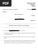 Witness Statement - Unpaid Penalty Charge: Form TE9 | PDF | Witness | Truth