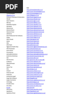 One4all Retail List | PDF | Retail Companies | Retailing