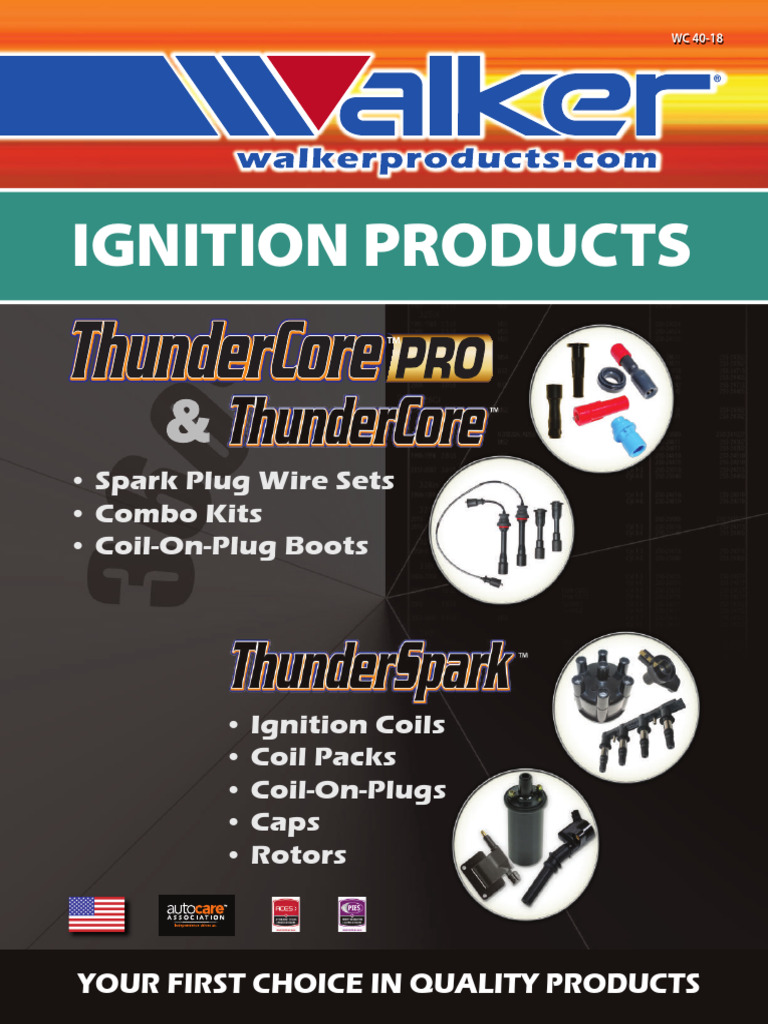 Ignition Products 1 | PDF | Ignition System | Manufactured Goods