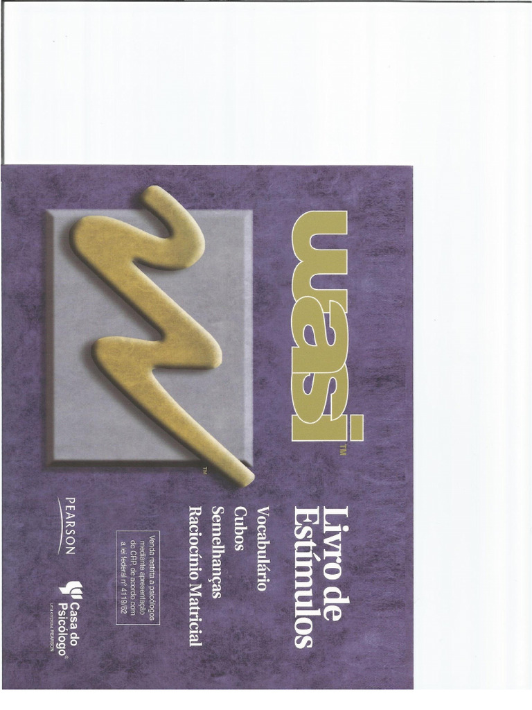 WASI - Livro Estimulos para Imprimir | PDF