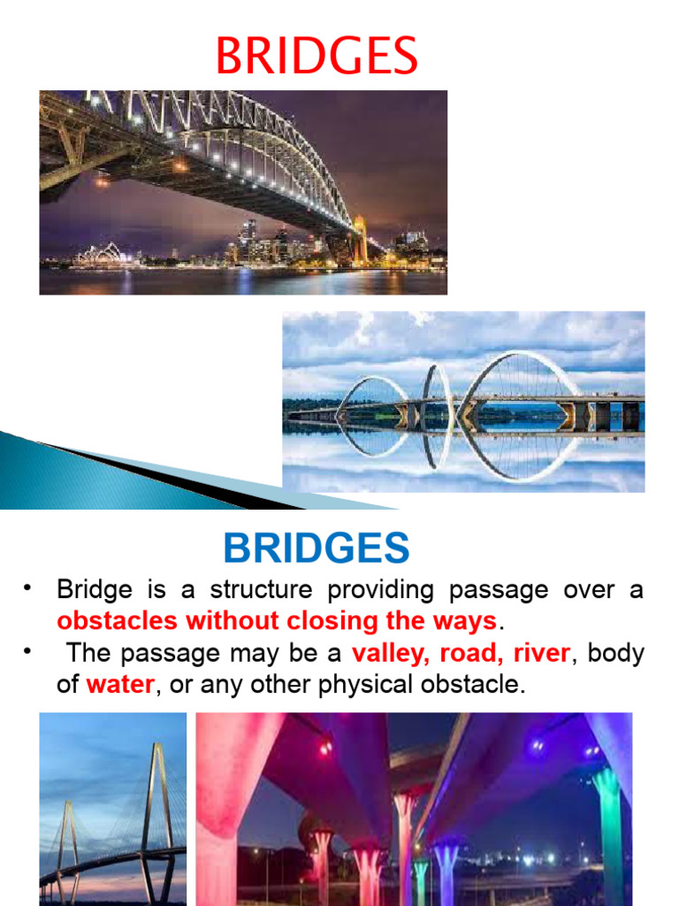 Bridge Classification Overview | PDF | Bridge | Sidewalk
