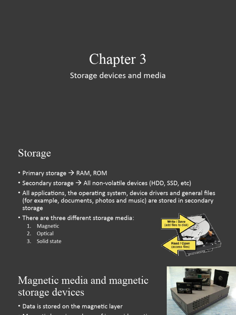 Storage Devices Overview | PDF | Computer Data Storage | Dvd
