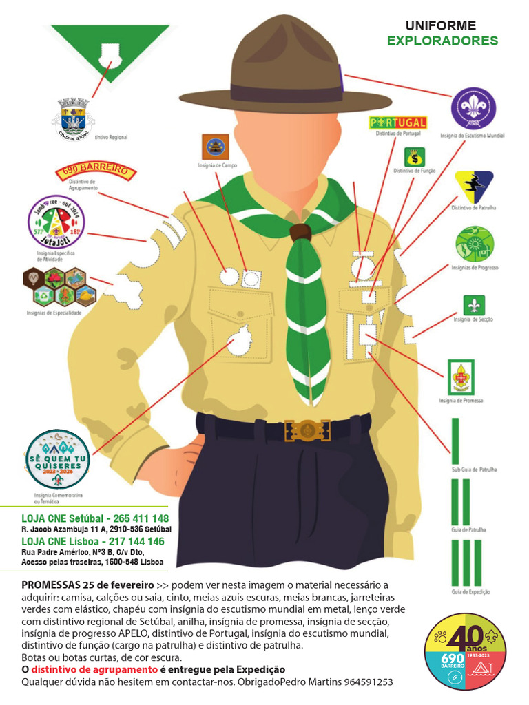 Uniforme Exploradores | PDF