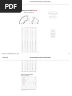 Pipe Fittings Surface Area Chart-1 | PDF | Pipe (Fluid Conveyance) | Area