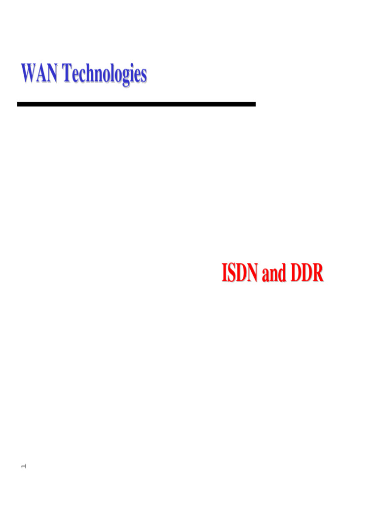 ISDN | PDF