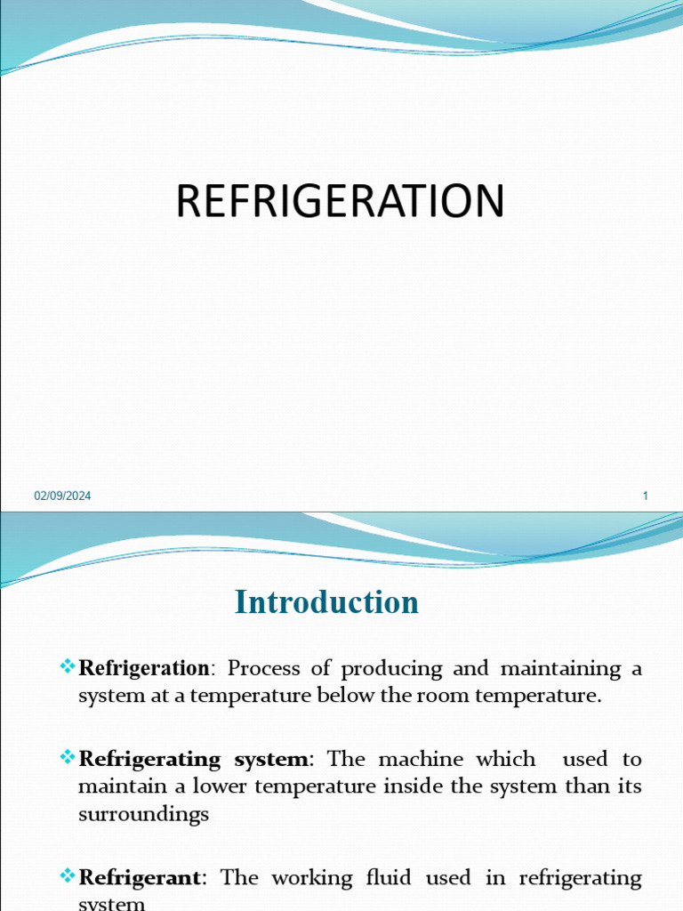 Module 2 Refrigeration | PDF | Air Conditioning | Humidity