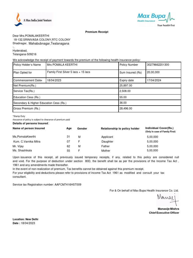 Health Insurance 2018 | PDF | Insurance | Taxes