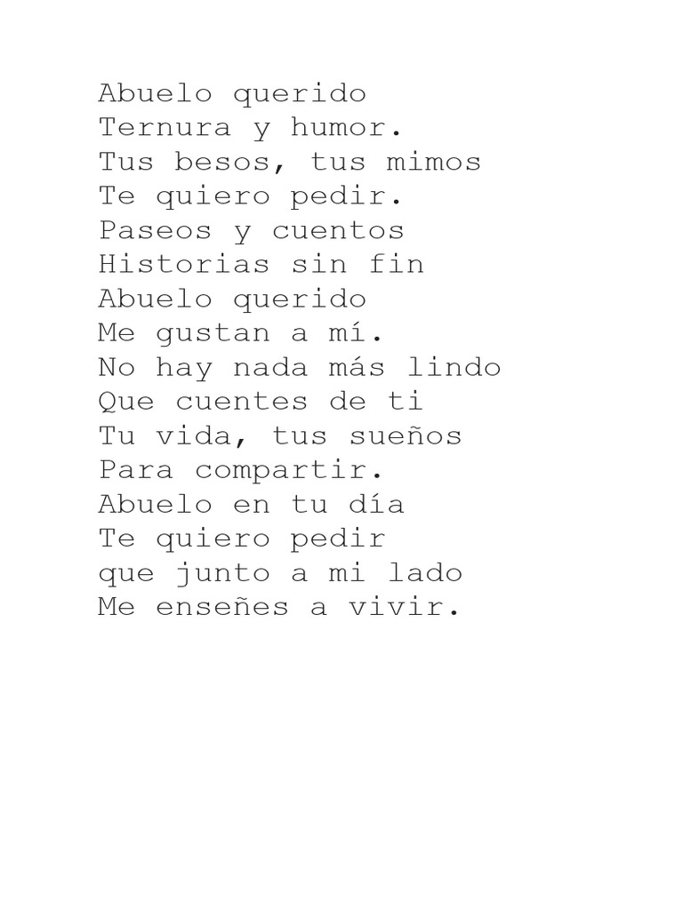 Abuelo Querido | PDF