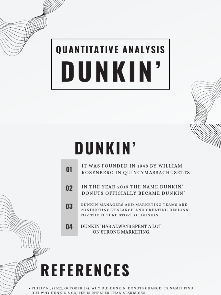 Dunkin | PDF