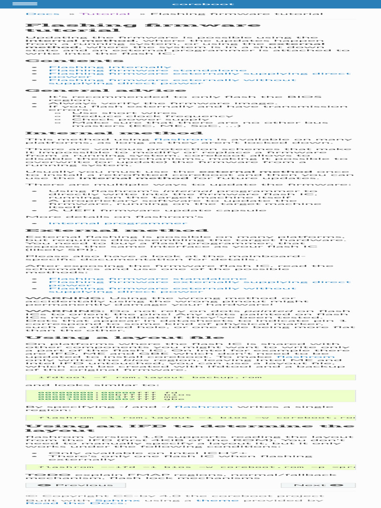 Flashing Firmware Tutorial - Coreboot 4.20-1134-Gaf1534f5af ...