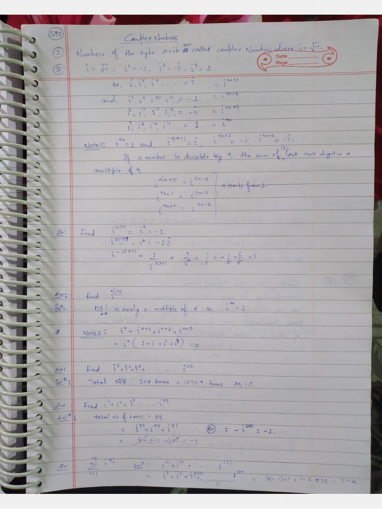 Complex Numbers | PDF