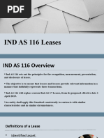 Ind AS 116: Lessee Accounting Changes | PDF | Lease | Accounting