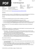 S4HANA Credit Management Reports Overview | PDF | Information | Credit