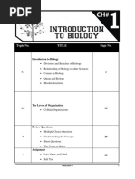 Class 9 Biology Chapter 1 Expanded Notes | PDF | Biology | Organisms