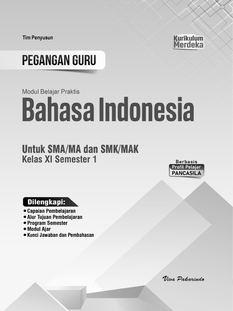 PG Bahasa Indonesia Xia | PDF | Seni & Disiplin Bahasa