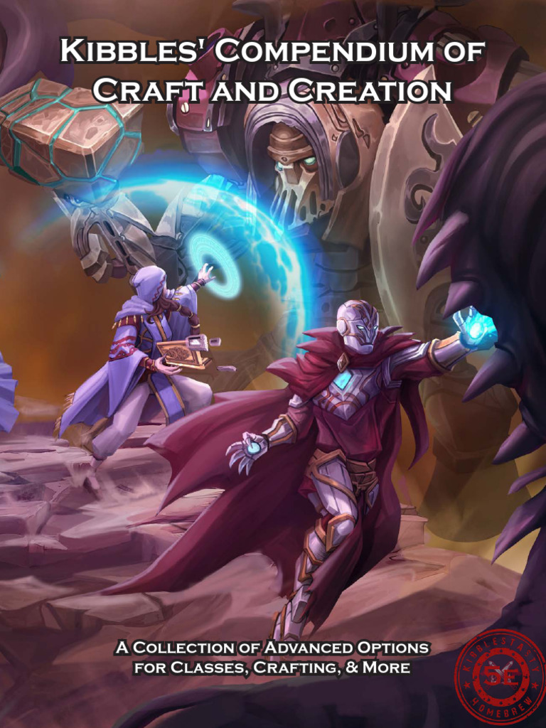 Kibbles' Compendium of Craft and Creation | PDF | Dungeons & Dragons ...