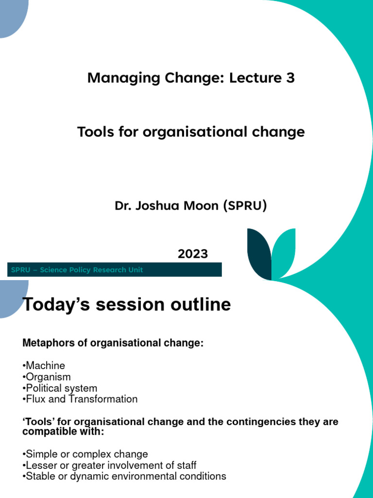 2023 Lecture 3 | PDF | Science | Creativity