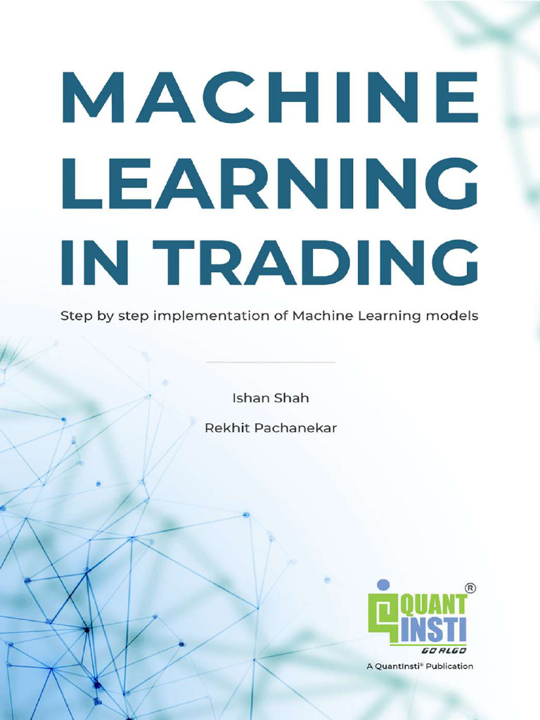 Machine Learning Trading Book | Download Free PDF | Machine Learning ... Machine Learning Trading Book | Download Free PDF | Machine Learning ...