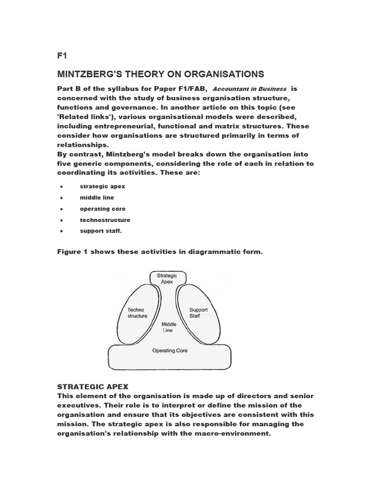 F1 Technical 1 | PDF | Outsourcing | Organizational Structure