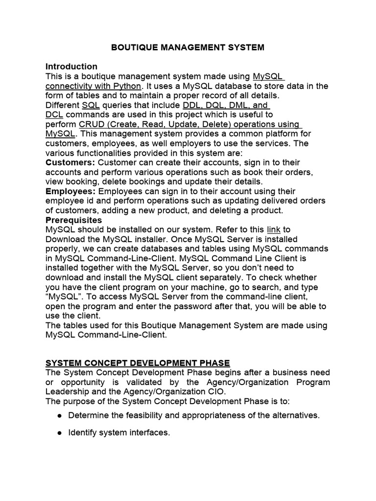 Project 40 | PDF | My Sql | Databases