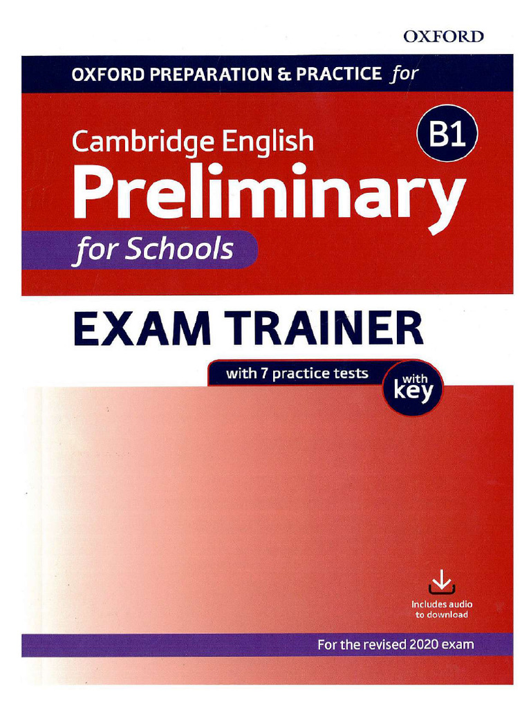 PET - B1 Preliminary For Schools EXAM TRAINER 2020-LOP - HOC - THAY ...