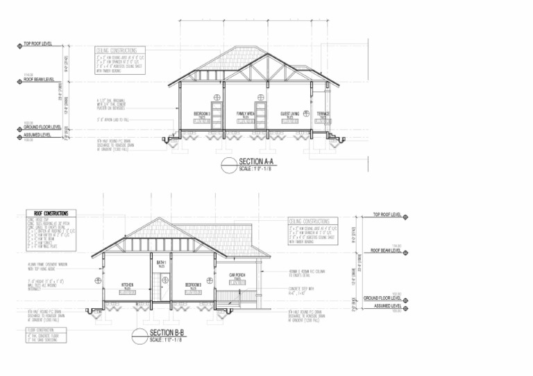 Section A-A and B-B | PDF
