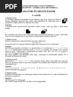 2021-22 Matek 3-8 Döntő Megoldókulcs | PDF