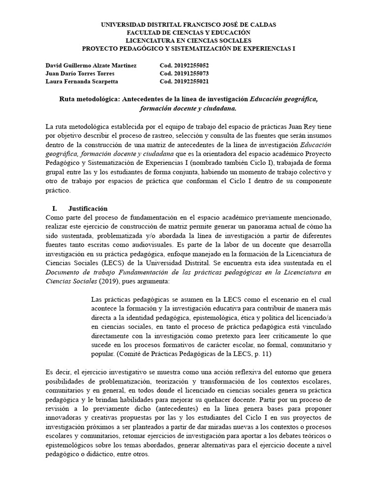 Metodologia Juan Rey | PDF | Pedagogía | Conocimiento