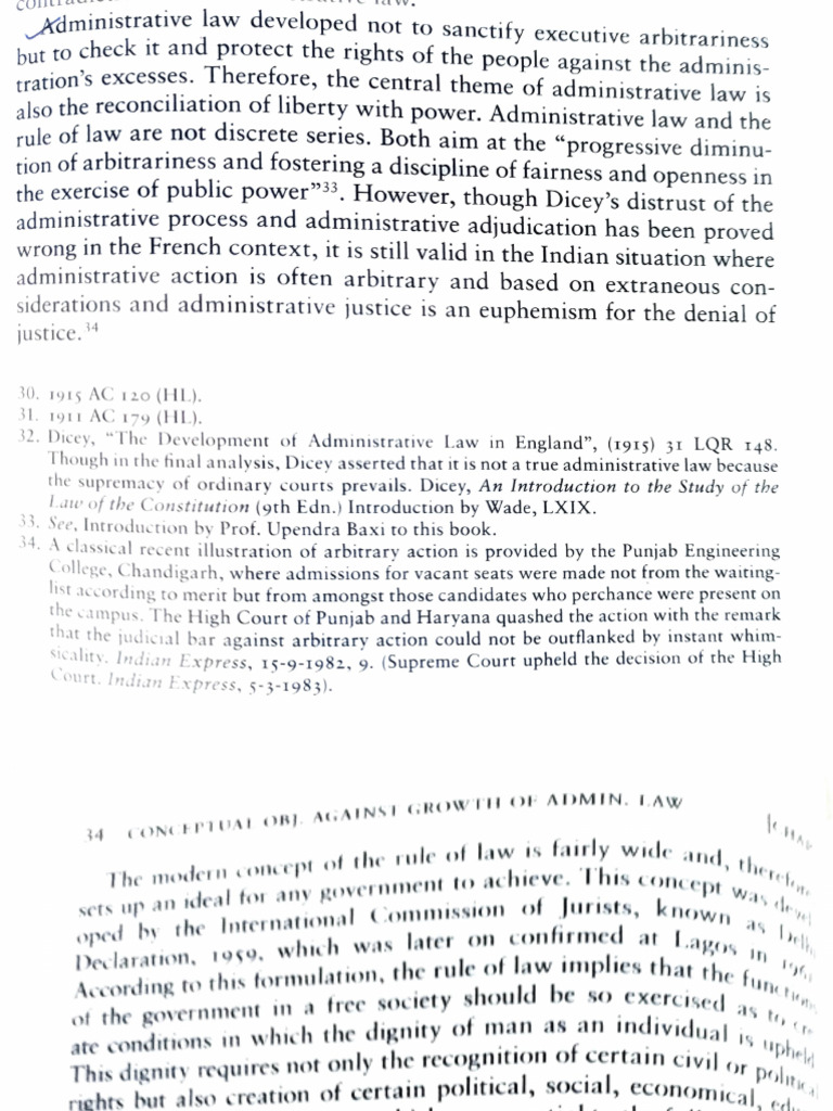 Administrative Law | PDF